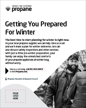 Winter Prep – Newspaper Ad Template | PERC