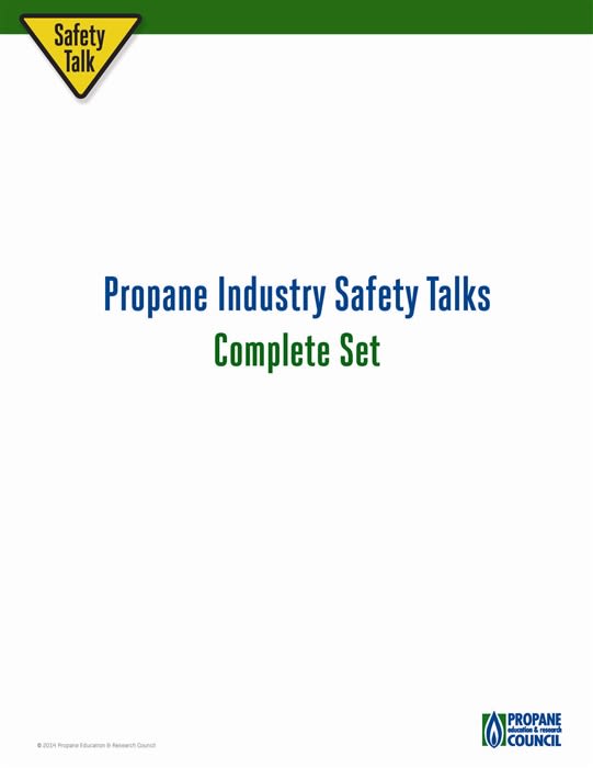 Propane Workforce Safety Talks – Get All 45 Safety Talks | PERC
