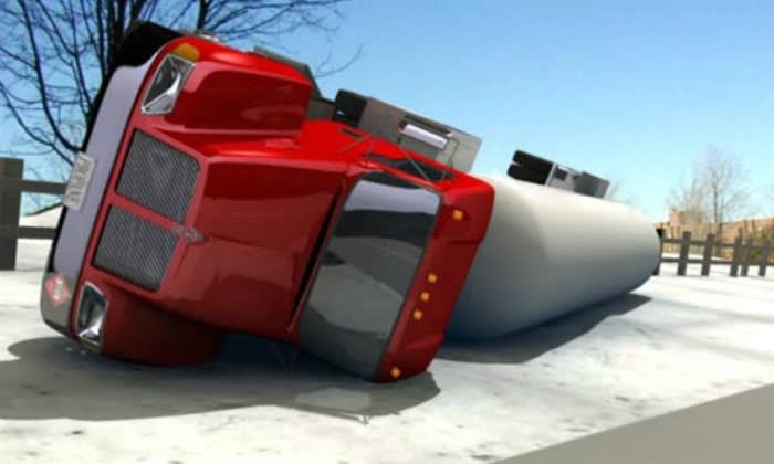 Propane Emergencies Scenarios (#16) – Overturned MC-331 Cargo Tank ...