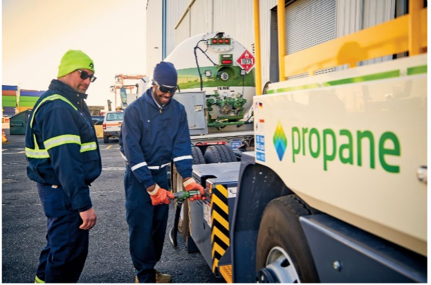 Propane Equipment Powers Port Operations