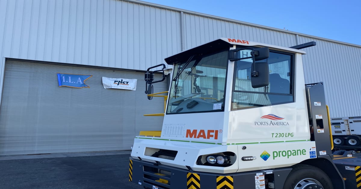 Port Newark Container Terminal Commits to Propane | PERC