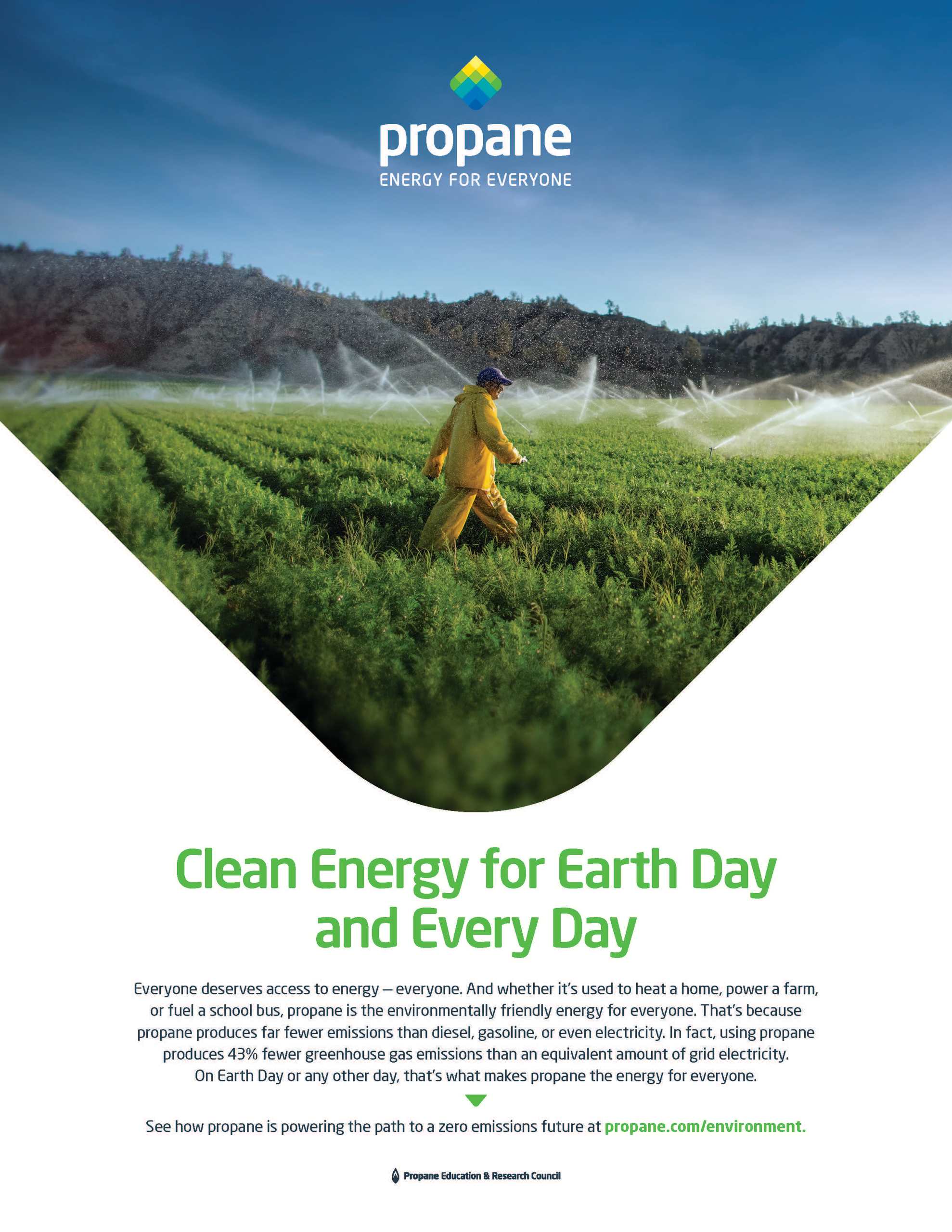 Earth Day Print Ad – Agriculture | PERC